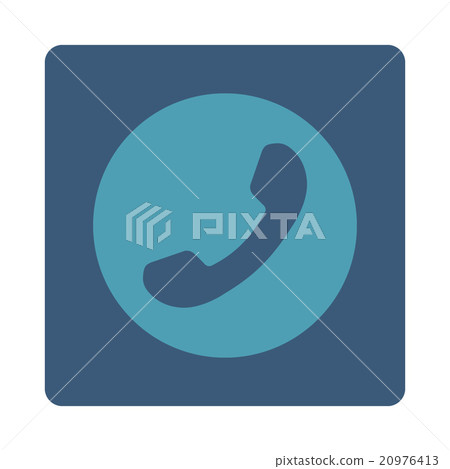 Telephone Number Rounded Square Button - Stock Illustration [20976413 ...
