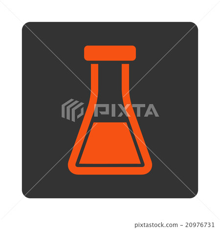 Flask Rounded Square Button - Stock Illustration [20976731] - PIXTA