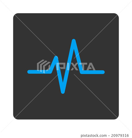 Pulse Rounded Square Button - Stock Illustration [20979316] - PIXTA