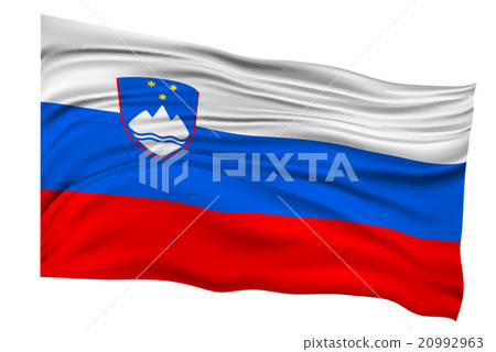 Slovenian flag Flag icon - Stock Illustration [20992963] - PIXTA