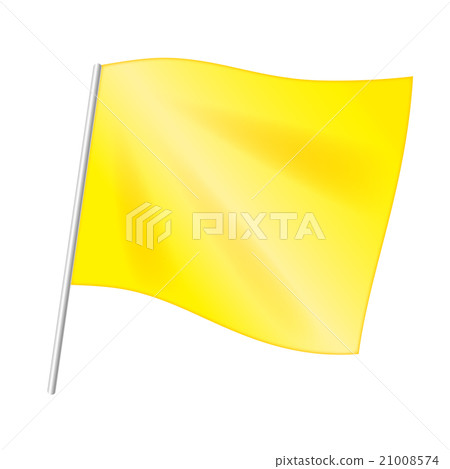 Yellow flag - Stock Illustration [21008574] - PIXTA