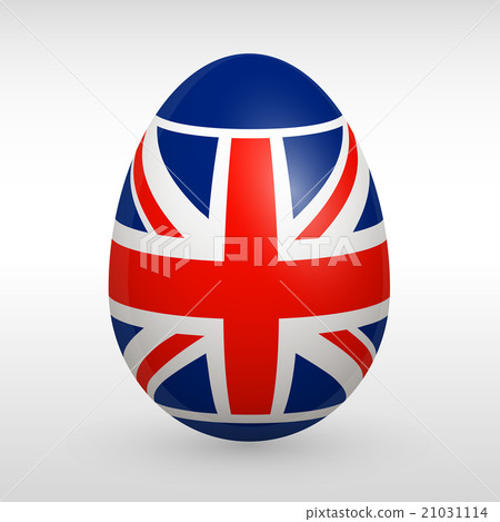 Easter egg Great Britain flag - Stock Illustration [21031114] - PIXTA