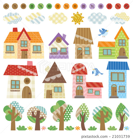 Street Patchwork style - Stock Illustration [21031739] - PIXTA