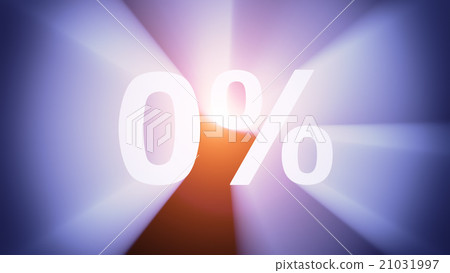 Illuminated 0% - Stock Illustration [21031997] - PIXTA