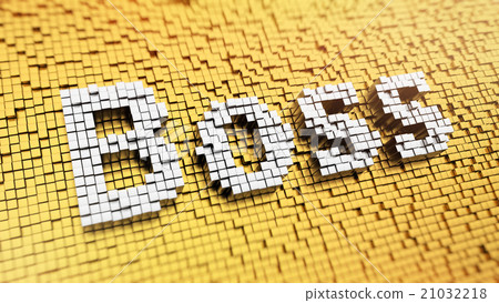 Pixelated Boss-插圖素材 [21032218] - PIXTA圖庫