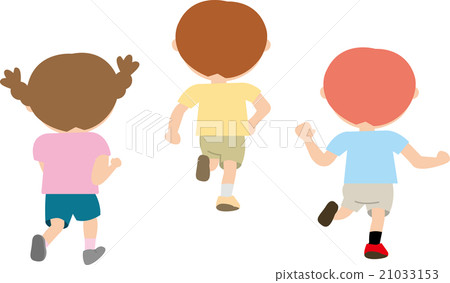 Children's child's backward facing - Stock Illustration [21033153] - PIXTA