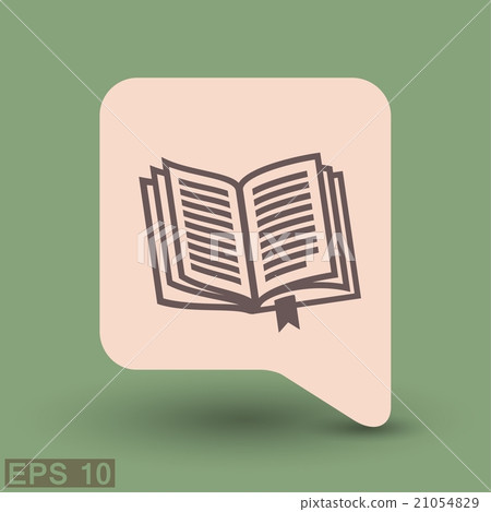 Pictograph of book - Stock Illustration [21054829] - PIXTA