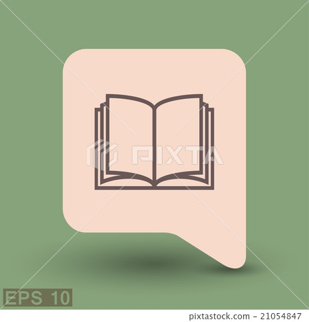 Pictograph of book - Stock Illustration [21054847] - PIXTA