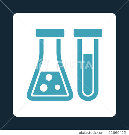 Chemistry Rounded Square Button - Stock Illustration [21060425] - PIXTA