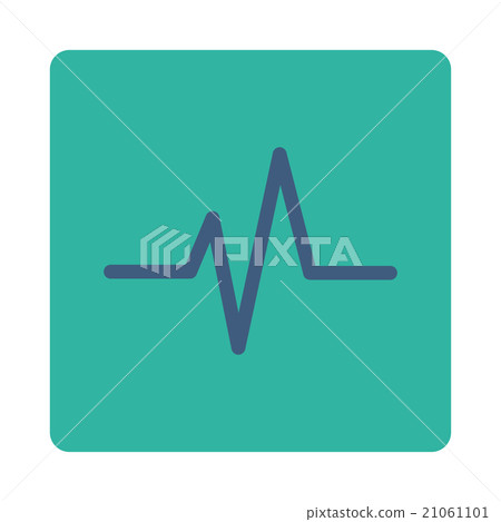 Pulse Rounded Square Button - Stock Illustration [21061101] - PIXTA
