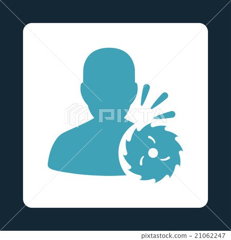 Body Execution Rounded Square Button - Stock Illustration [21062247 ...