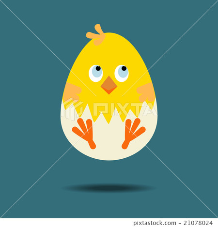 Easter Chicken Icon - Stock Illustration [21078024] - PIXTA
