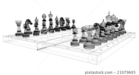 chess body structure - Stock Illustration [21079685] - PIXTA