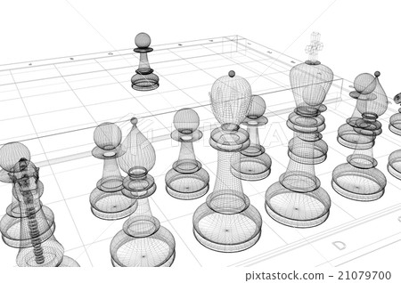 chess body structure - Stock Illustration [21079700] - PIXTA