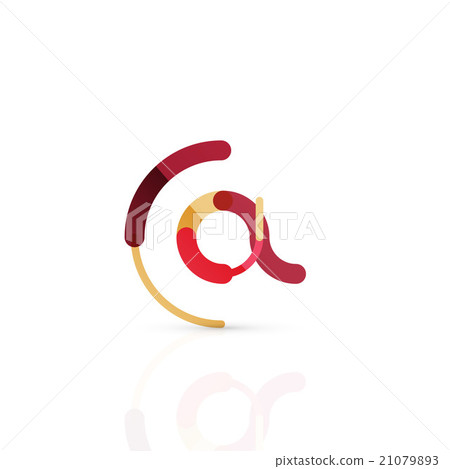 Vector email business symbol, or at sign logo - Stock Illustration ...