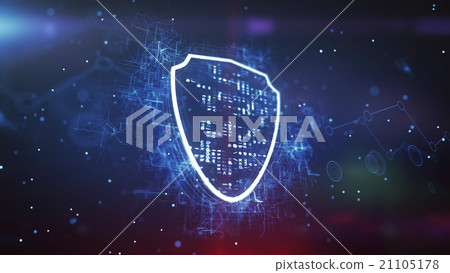 Security Shield Concept - Stock Illustration [21105178] - PIXTA