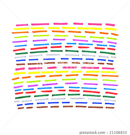Colorful dotted line pattern - Stock Illustration [21106833] - PIXTA