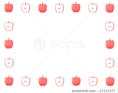 Apple frame - Stock Illustration [21121477] - PIXTA