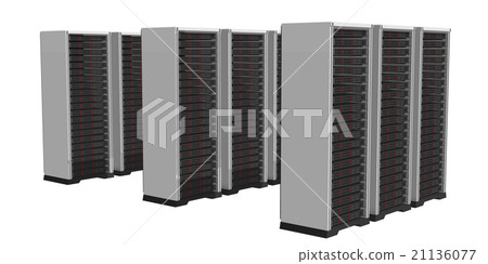 Server sideways rack type - Stock Illustration [21136077] - PIXTA