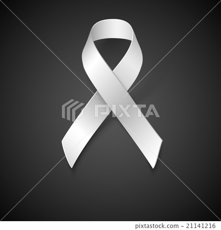 Awareness White Ribbon - Stock Illustration [21141216] - PIXTA