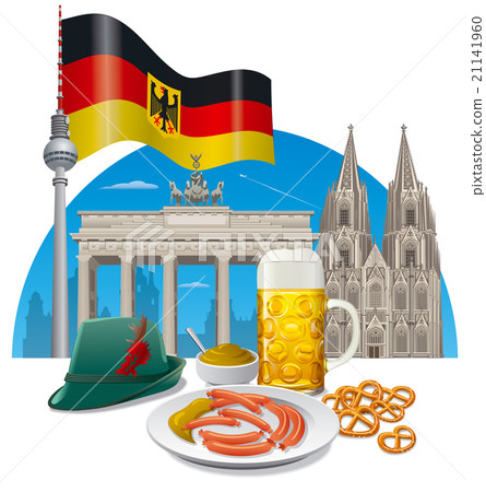 germany concept illustration - Stock Illustration [21141960] - PIXTA