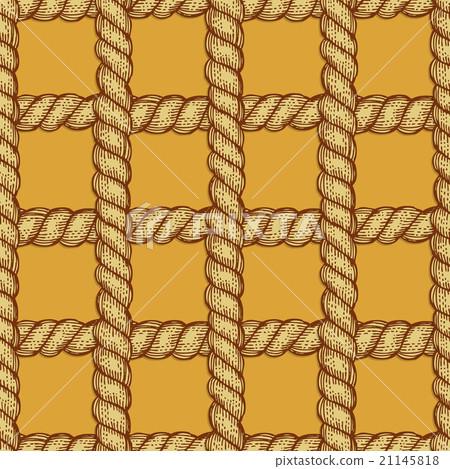 Engraved rope in vintage style - Stock Illustration [21145818] - PIXTA