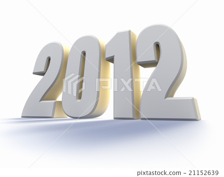 Year 2012 - Stock Illustration [21152639] - PIXTA