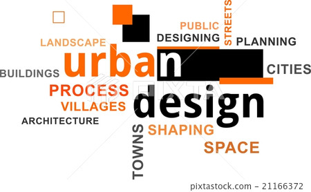 word cloud - urban design - Stock Illustration [21166372] - PIXTA