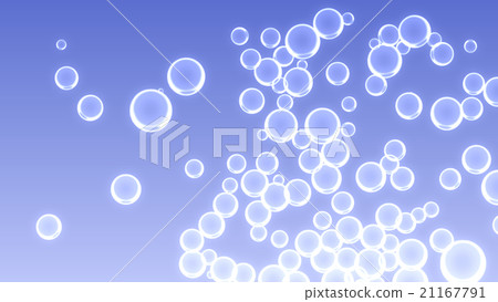 Collection of bubbles _ light blue _ 02 - Stock Illustration [21167791 ...