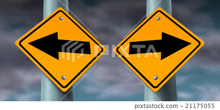 Choice Road Signs - Stock Illustration [21175055] - PIXTA