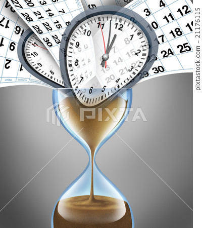 Losing Time - Stock Illustration [21176115] - PIXTA