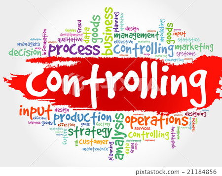 Controlling word cloud - Stock Illustration [21184856] - PIXTA