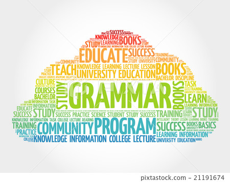 Grammar word cloud - Stock Illustration [21191674] - PIXTA