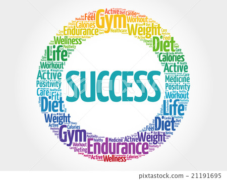 SUCCESS circle stamp word cloud - Stock Illustration [21191695] - PIXTA