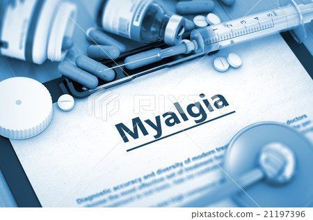 Myalgia Diagnosis. Medical Concept. - Stock Illustration [21197396] - PIXTA