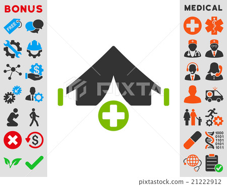 Field Hospital Icon - Stock Illustration [21222912] - PIXTA