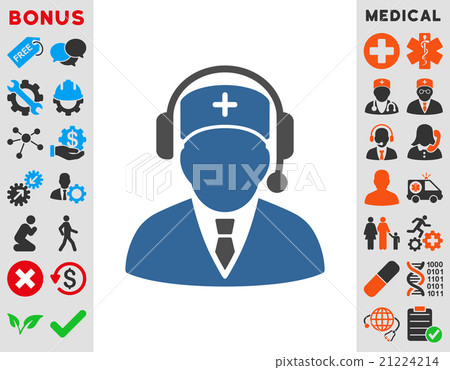 Emergency Manager Icon-插圖素材 [21224214] - PIXTA圖庫