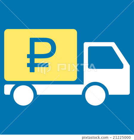 Rouble Shipment Icon - Stock Illustration [21225000] - PIXTA