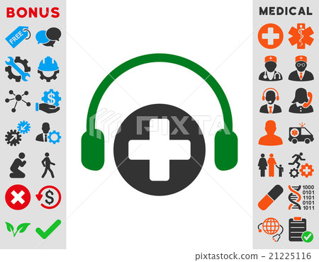 Hospital Call Service Icon - Stock Illustration [21225116] - PIXTA