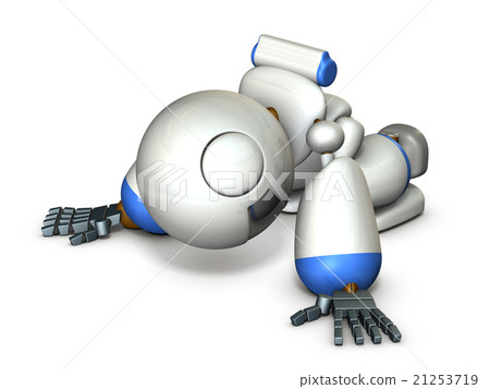 Disappointed robot - Stock Illustration [21253719] - PIXTA