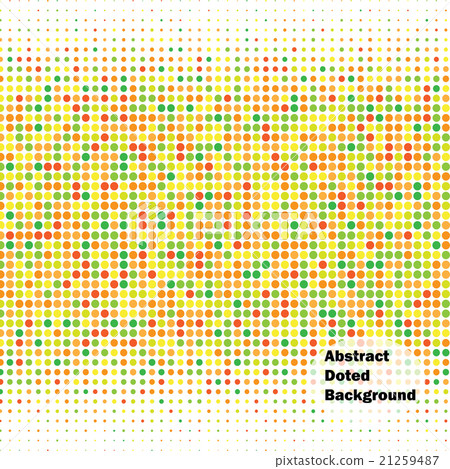 Abstract doted vector background.-插圖素材 [21259487] - PIXTA圖庫