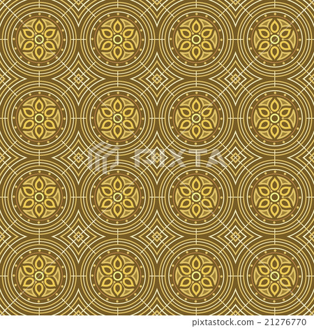 Yellow Colors Round grid Pattern. - Stock Illustration [21276770] - PIXTA