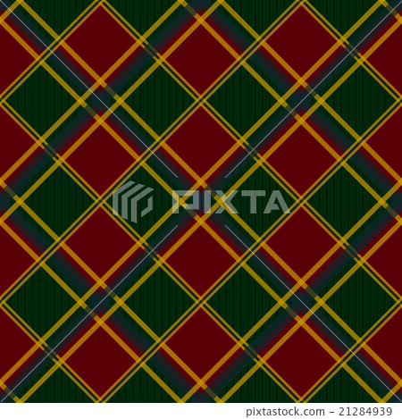 Red Green Chessboard Diamond Background - Stock Illustration [21284939 ...
