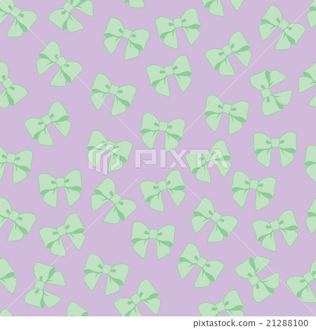 Seamless vector pattern with pastel bows on a - Stock Illustration ...