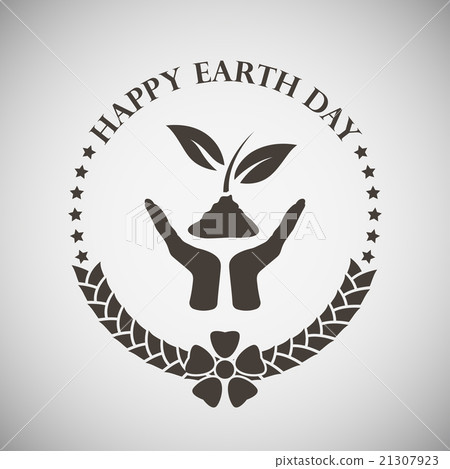 Earth Day Emblem - Stock Illustration [21307923] - PIXTA