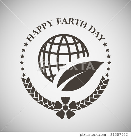 Earth Day Emblem - Stock Illustration [21307932] - PIXTA