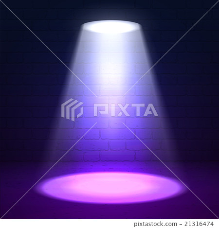 Shine effects on a dark grunge wall background - Stock Illustration ...
