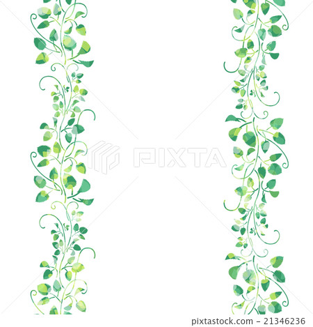 Green Texture Vine Line - Stock Illustration [21346236] - PIXTA