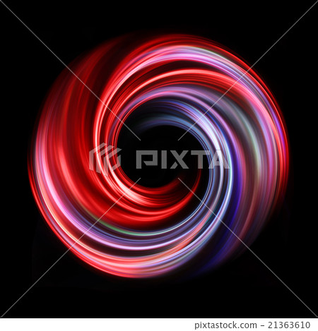Light vortex - Stock Illustration [21363610] - PIXTA
