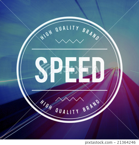 Speed Rush Rapidity Velocity Momentum Concept - Stock Illustration ...